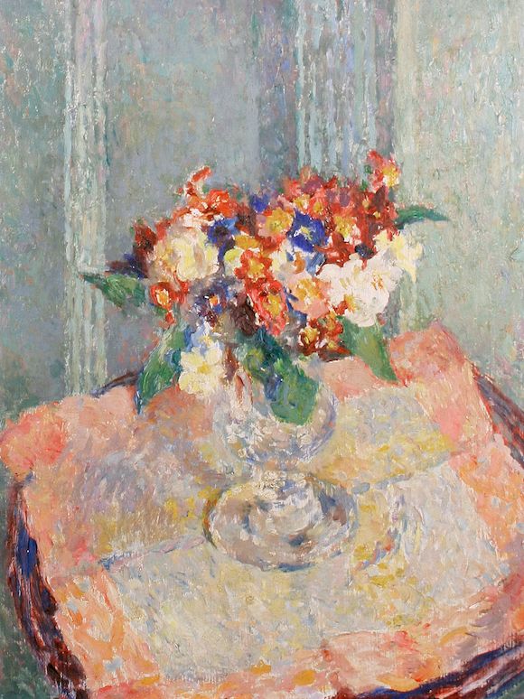 Bonhams : James Bolivar Manson (British, 1879-1945) Early Spring Flowers