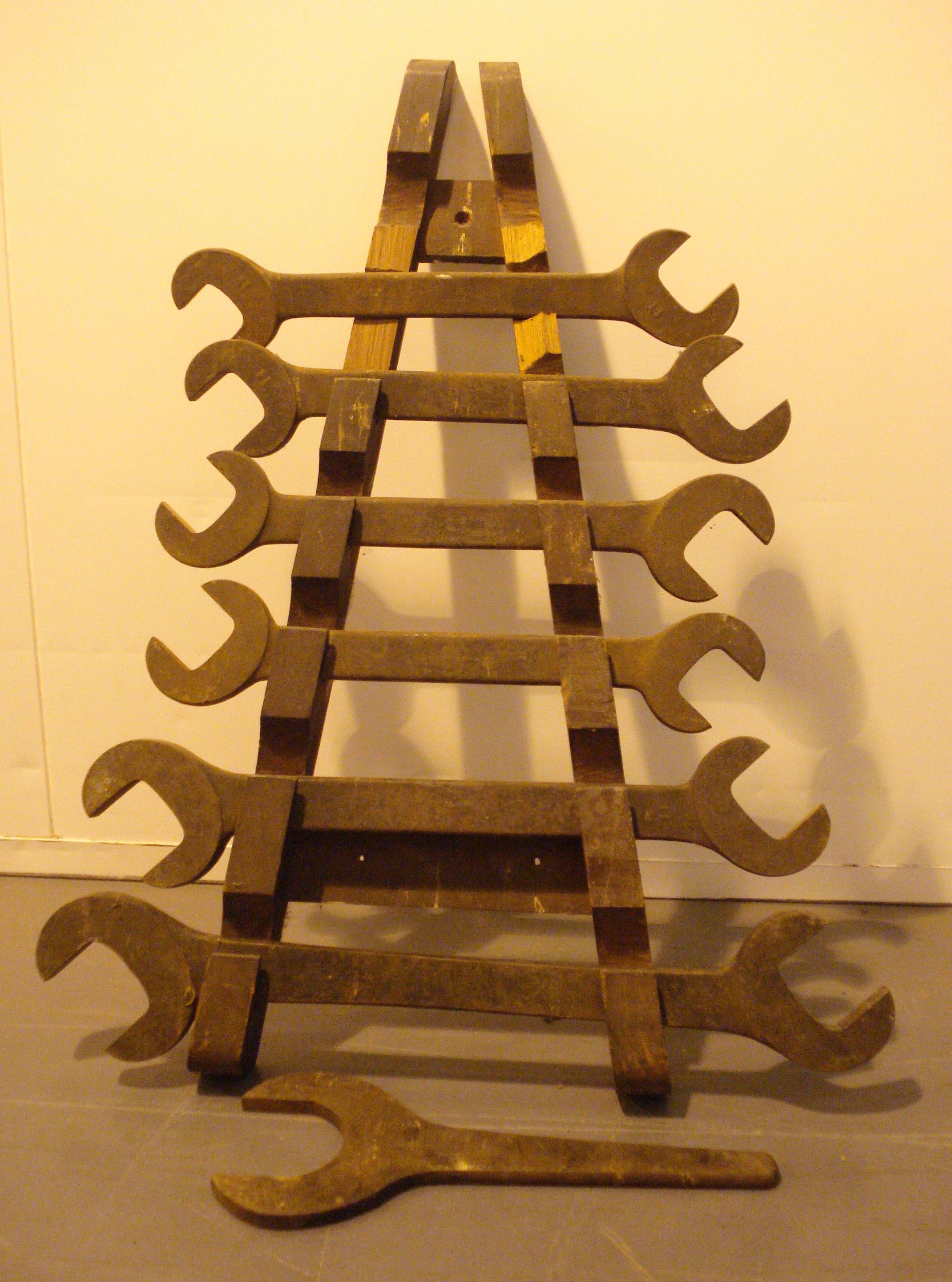 Bonhams Cars : A set of traction engine spanners,