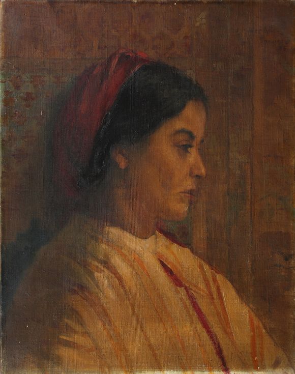 Bonhams : Joseph Milner Kite (British, 1862-1945) 53 x 43.5cm. Unframed