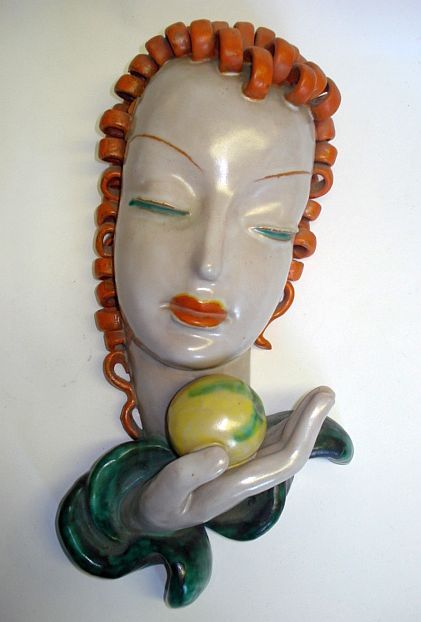 Bonhams : An Austrian Goldscheider wall mask