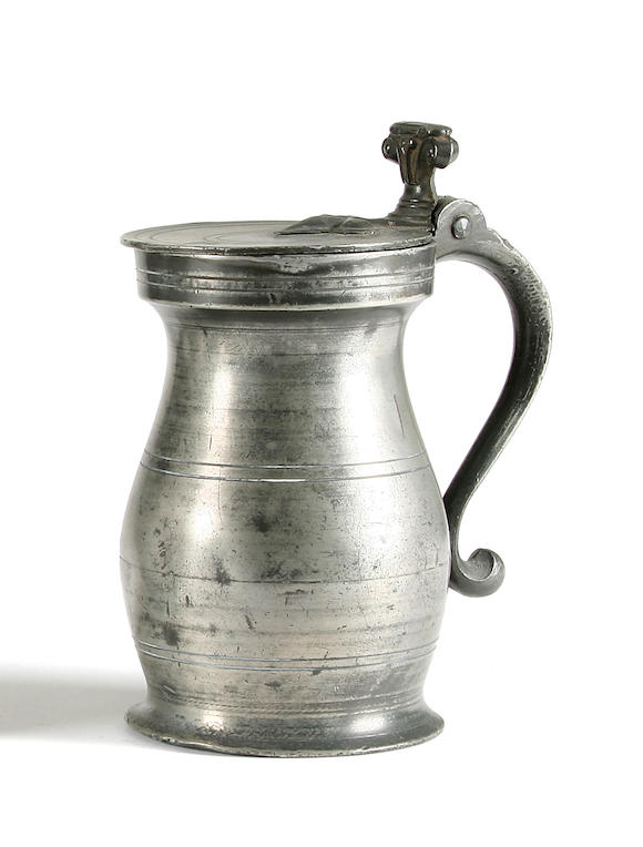 Bonhams An Oews Pint Double Volute Baluster Measure Circa 1790