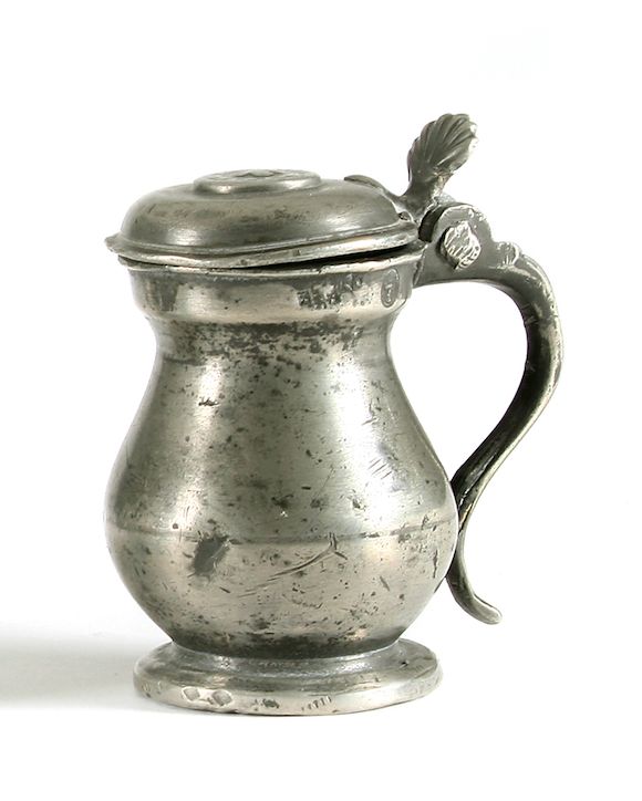 Bonhams : A Glasgow Imperial quarter gill lidded bulbous measure, circa ...