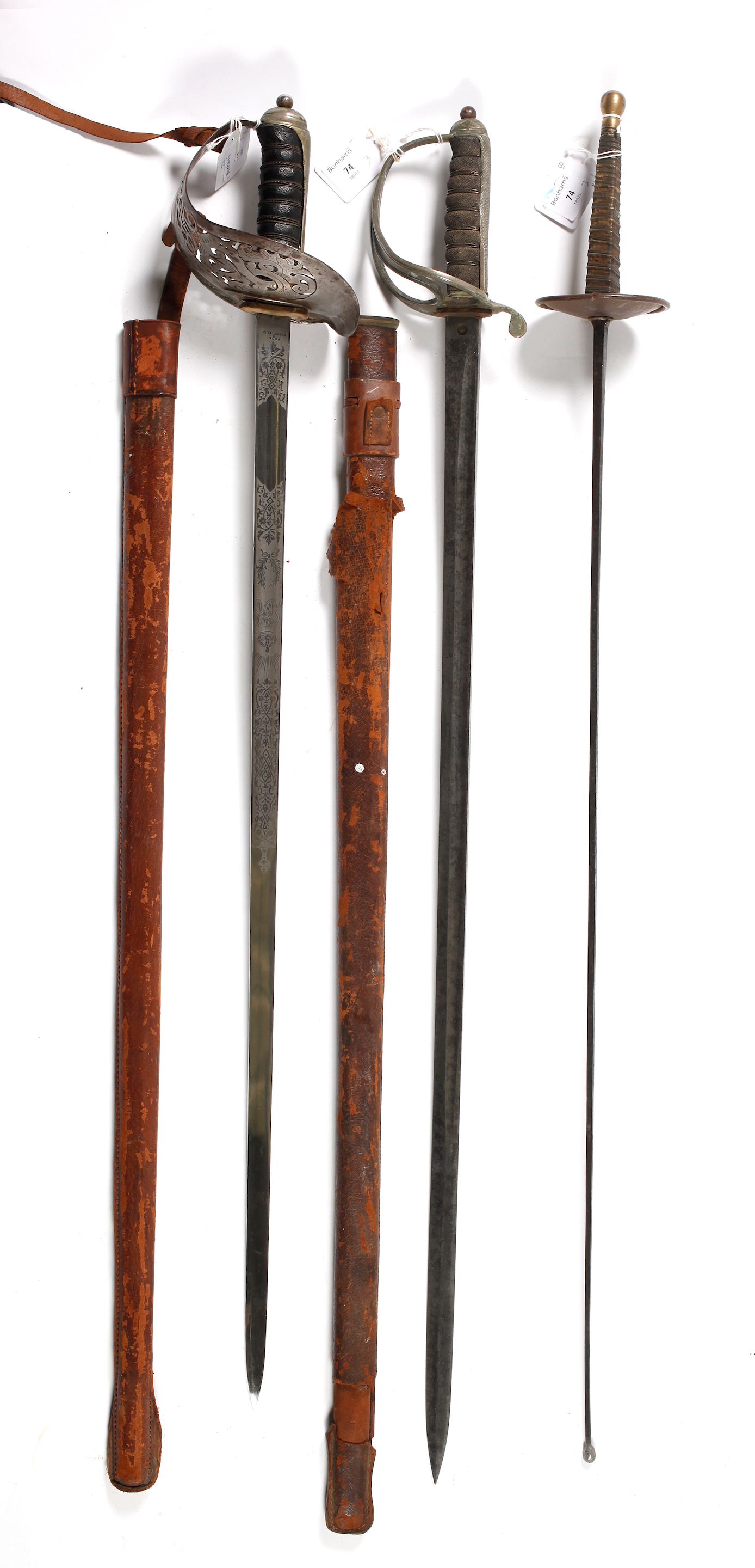 Bonhams : An 1897 Pattern Infantry Officer's Sword
