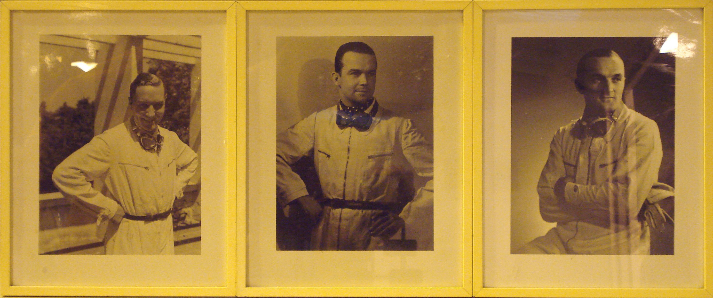 Bonhams Cars : Three signed photographs depicting pre war German ...