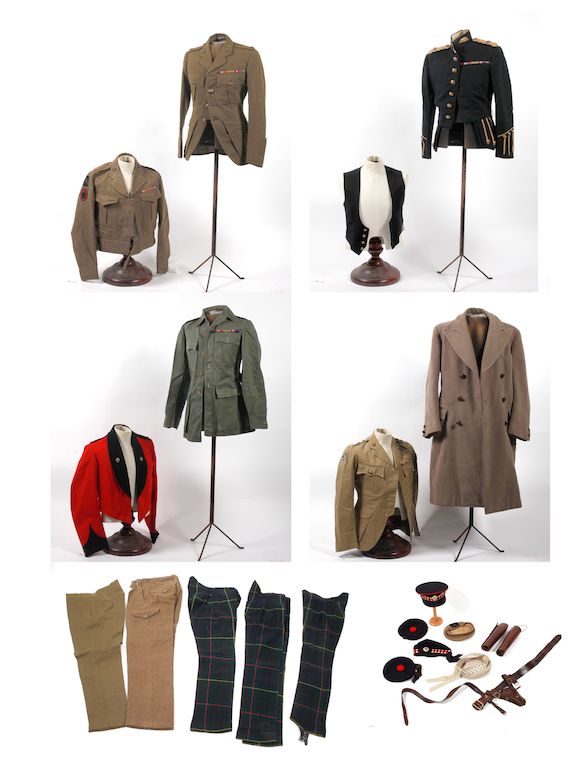Bonhams : Royal Scots Regimental Uniforms (Major P.I.C.Payne)