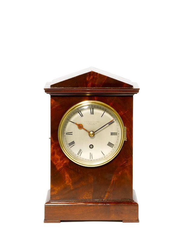 Bonhams : A mahogany cased single fusee timepiece S.Davall and Sons ...