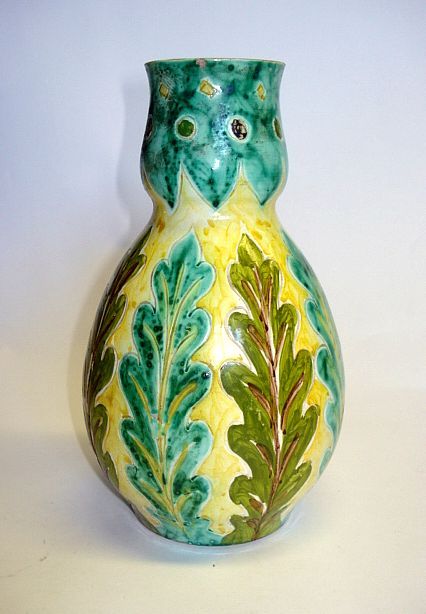 Bonhams : A Della Robbia vase by Charles Collis Circa 1895