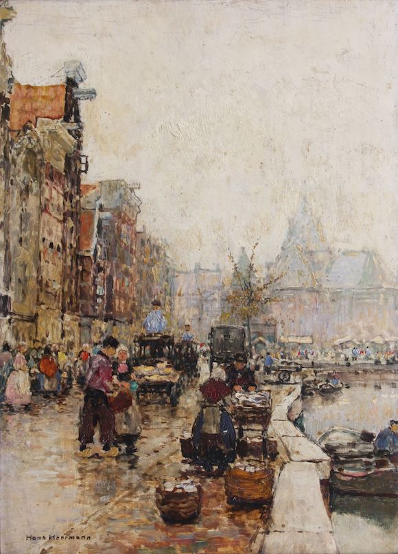 Bonhams : Hans Herrmann (German, 1858-1942) 41 x 32cm
