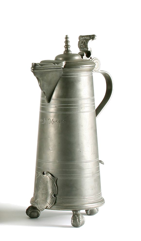 Bonhams : A large Guild spouted flagon, German, circa 1880