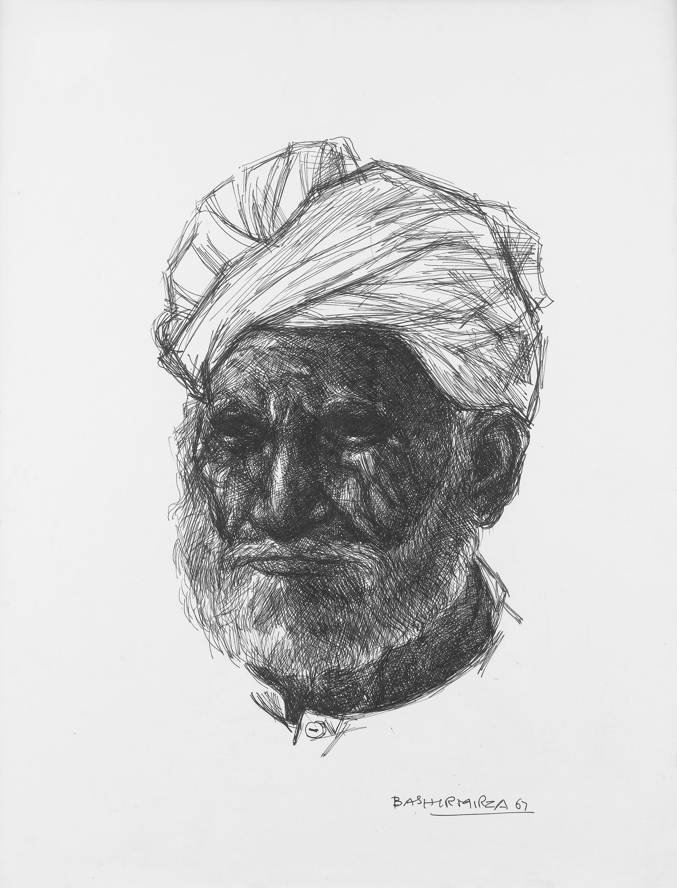 Bonhams : Bashir Mirza (Pakistan, 1941-2000) Untitled,