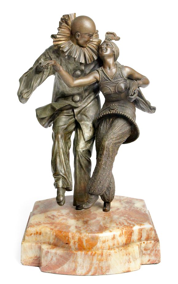 Bonhams : Demetre Chiparus (Romanian, 1888-1950): 'Fancy Dress' a ...