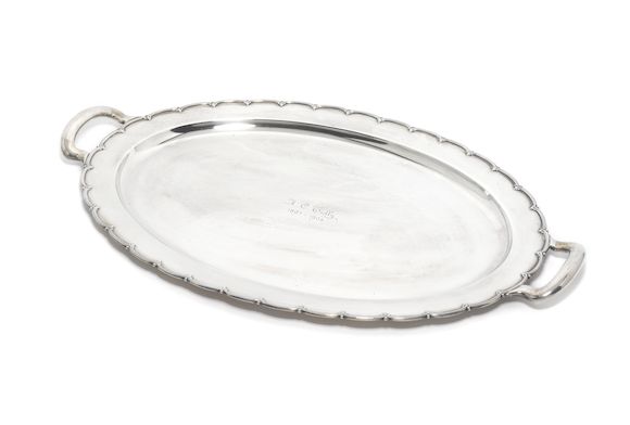 Bonhams : TIFFANY & CO: An early 20th century American silver shaped ...