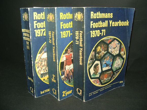 Bonhams : Rothmans year books including first edition