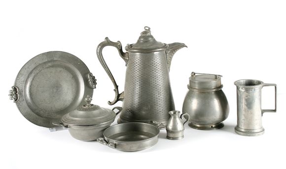 Bonhams : An Irish half-noggin haystack measure