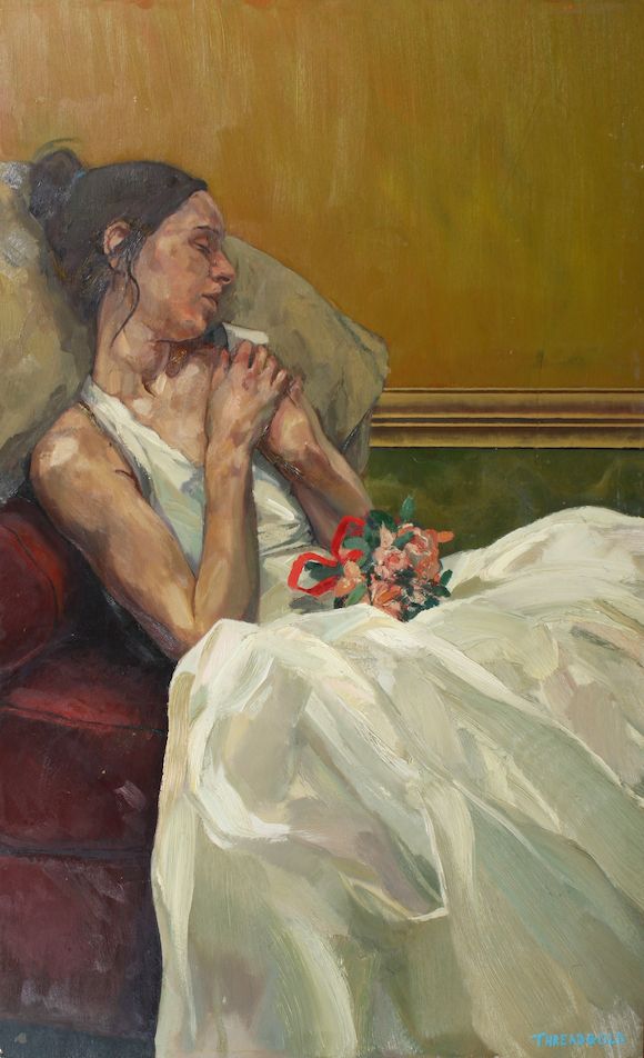 Bonhams : *** Threadgold (British, 20th Century) 122 x 75cm.