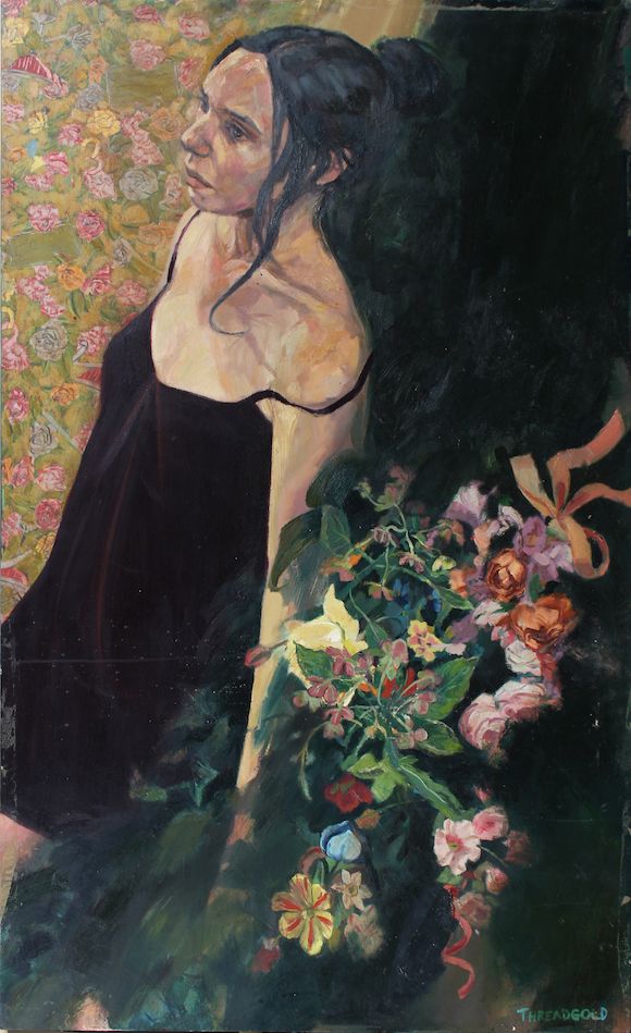 Bonhams : *** Threadgold (British, 20th Century) 122 x 75cm.