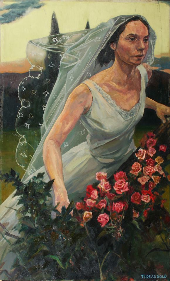 Bonhams : *** Threadgold (British, 20th Century) 122 x 75cm.