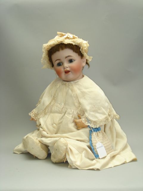 Bonhams : Large J.D Kestner 257 bisque head baby