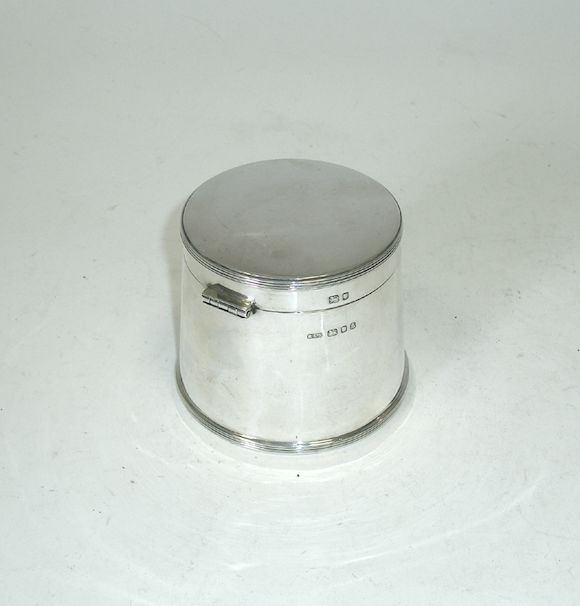 Bonhams : ROBERT EDGAR STONE: A silver pot, London 1936,