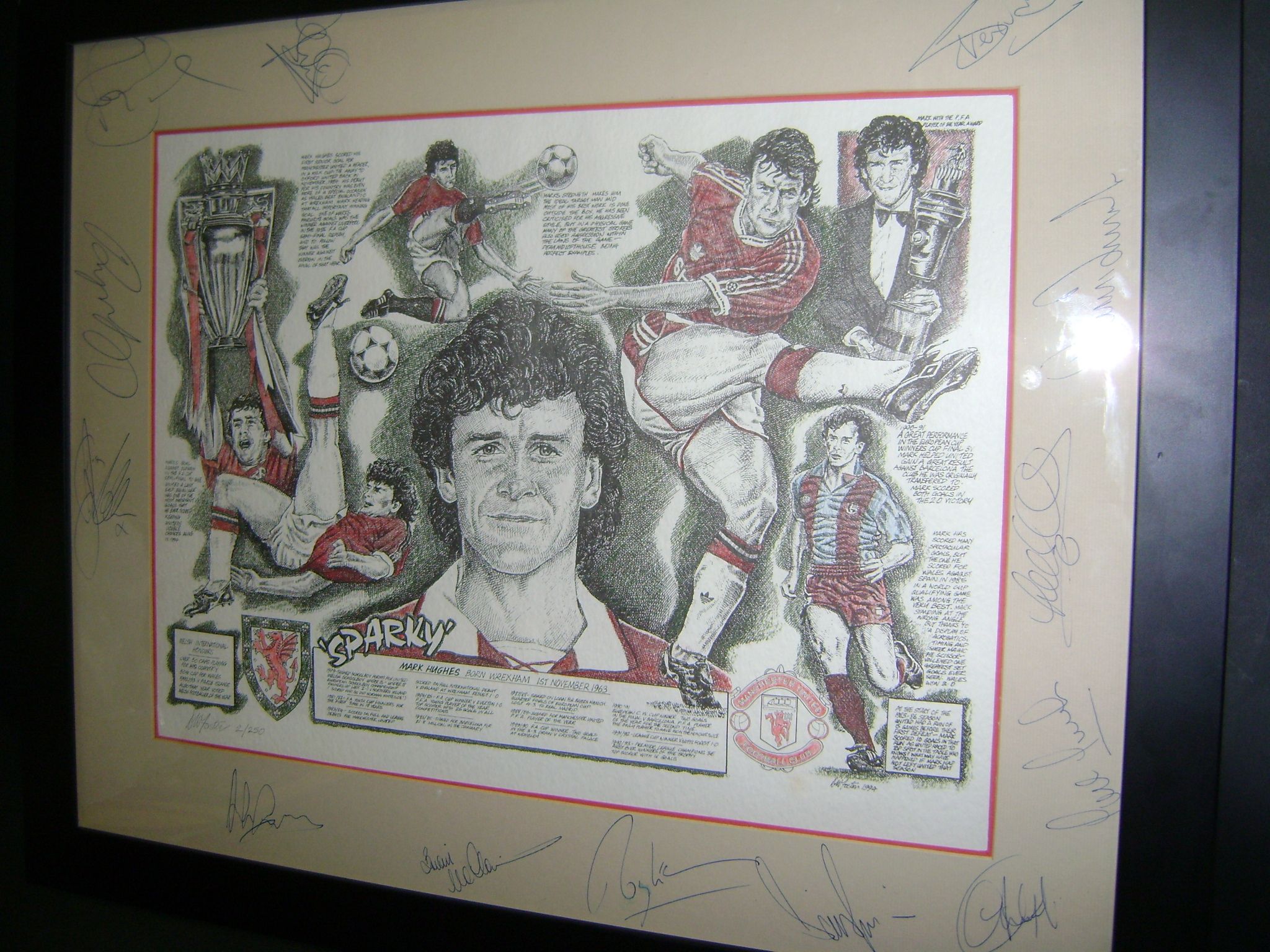 Bonhams : 1994 Mark Hughes limited edition print hand signed by ...