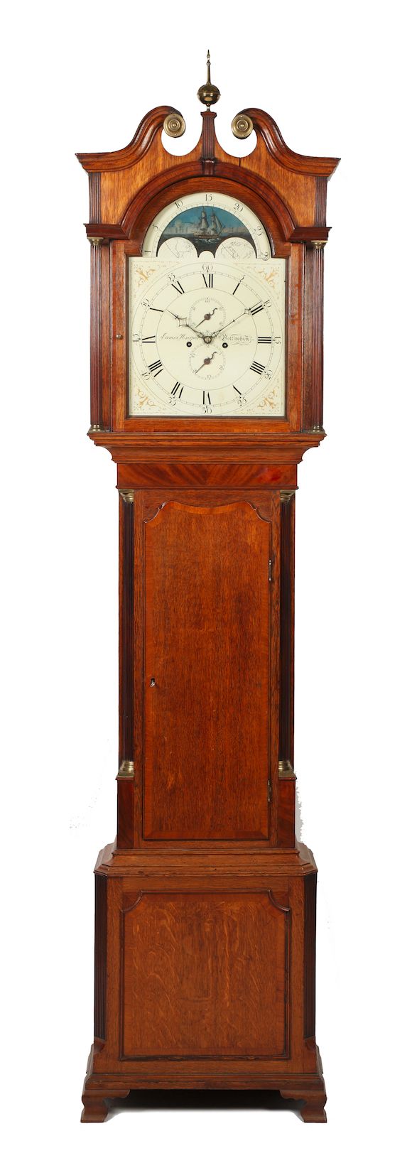 Bonhams : James Harper, Nottingham an early 19th Century oak and ...