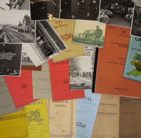 Bonhams : Various railway related paperwork, photographs and other items