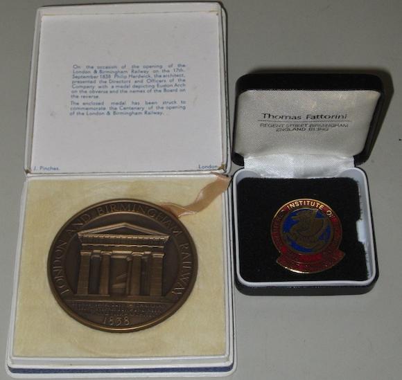 Bonhams Two Boxed Medals