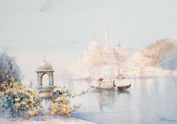 Bonhams : Wilfred Knox, R.B.A. (British, 1884-1966) The Golden Horn ...