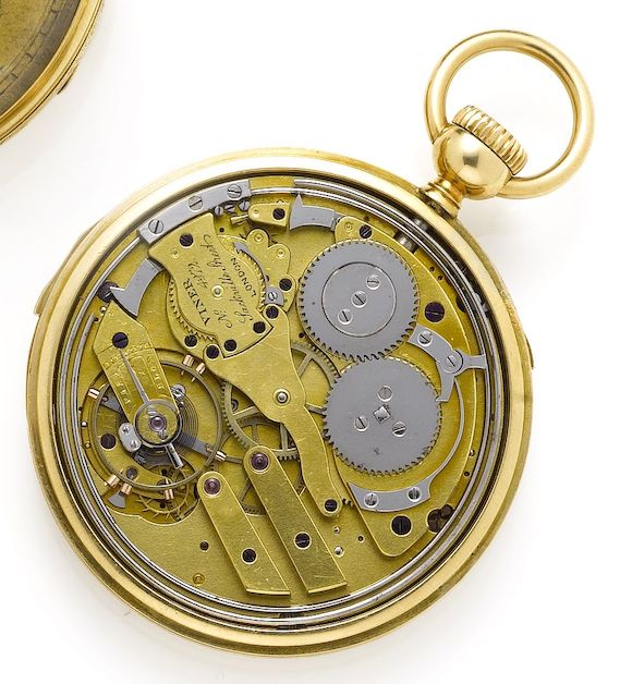 Bonhams : Viner. A rare and unusual mid 19th century 18ct gold open ...