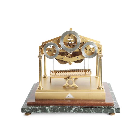 Bonhams : A Congreve rolling ball clock Dent, Robert Mackinnin, no.77, 1974