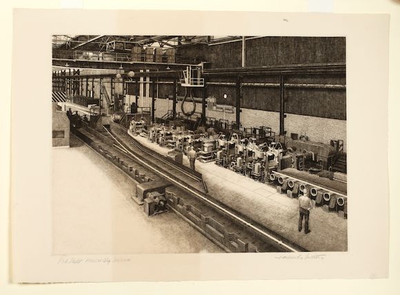 Bonhams : Jackson Lee Nesbitt (American, born 1913) 'Rod Mill - Kansas ...