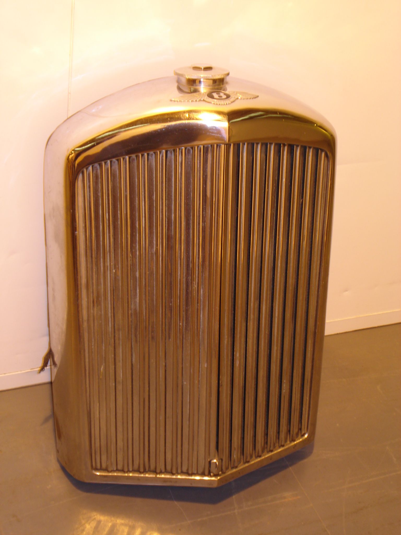 Bonhams Cars : A 4¼ Litre Derby Bentley radiator,