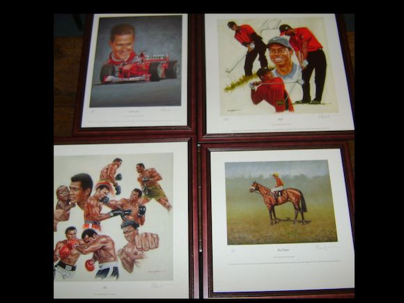 Bonhams : Muhammad Ali/Michael Schumacher/Red Rum/Tiger Woods limited ...