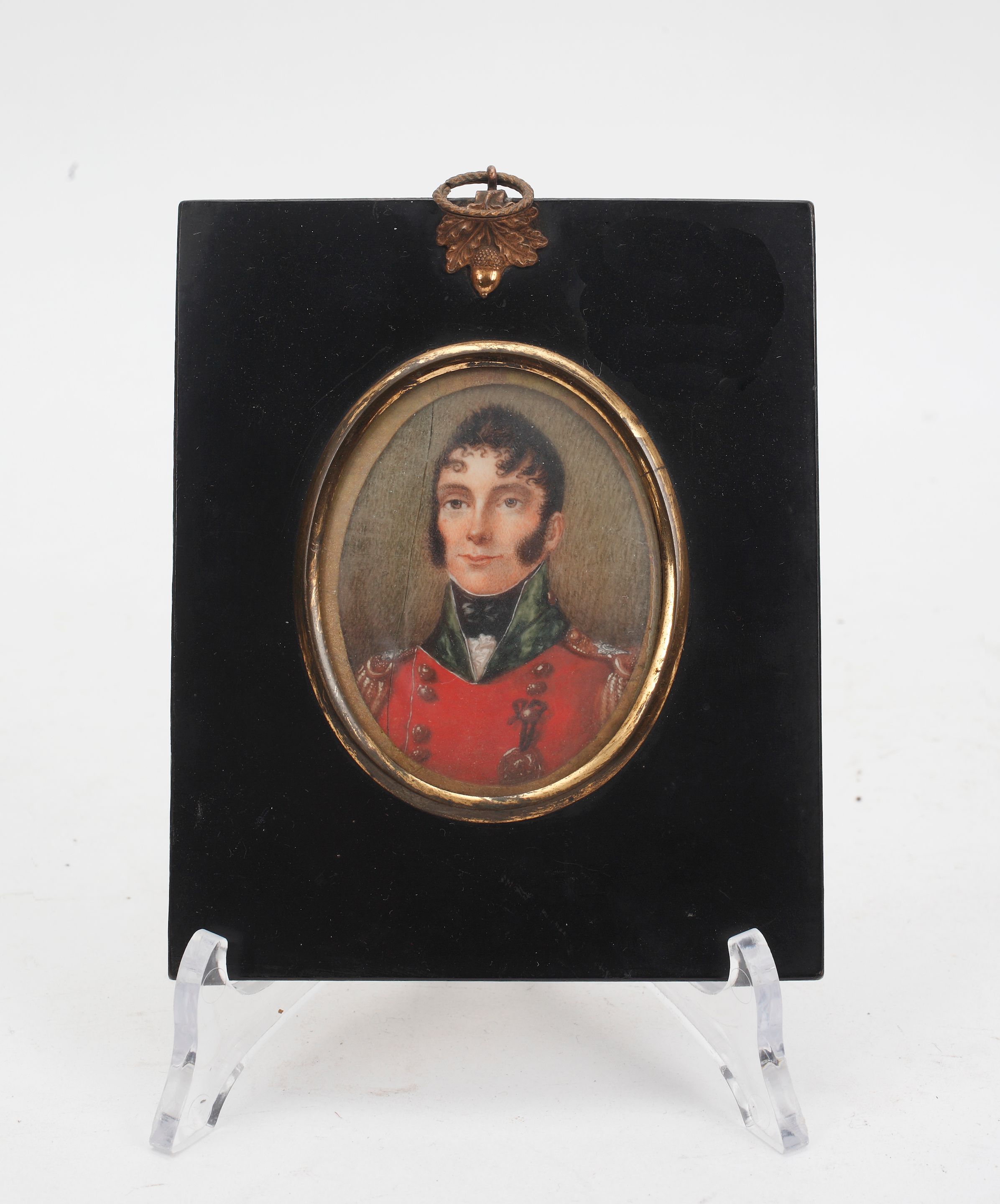 Bonhams : English School, early 19th Century Portrait miniature of ...