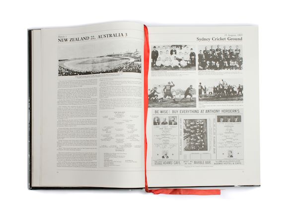 Bonhams : 1977 'Men in Black' New Zealand All Blacks limited edition book