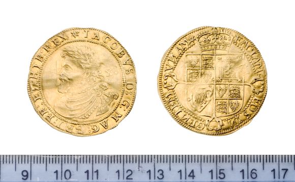 Bonhams : James I, third coinage (1619-25), Laurel, 8.9g, second medium ...