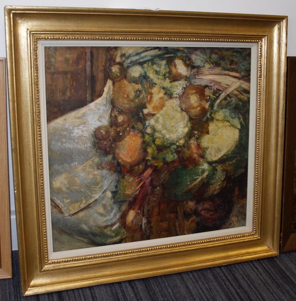 Bonhams : Alfred Morgan (British, 1862-1904) Still life
