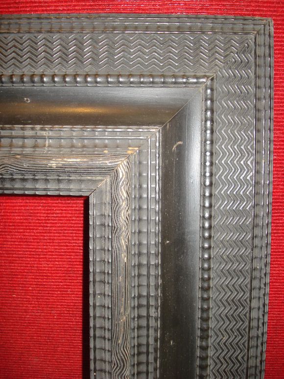 Bonhams : A Dutch 17th Century style ebonised ripple moulding frame ...