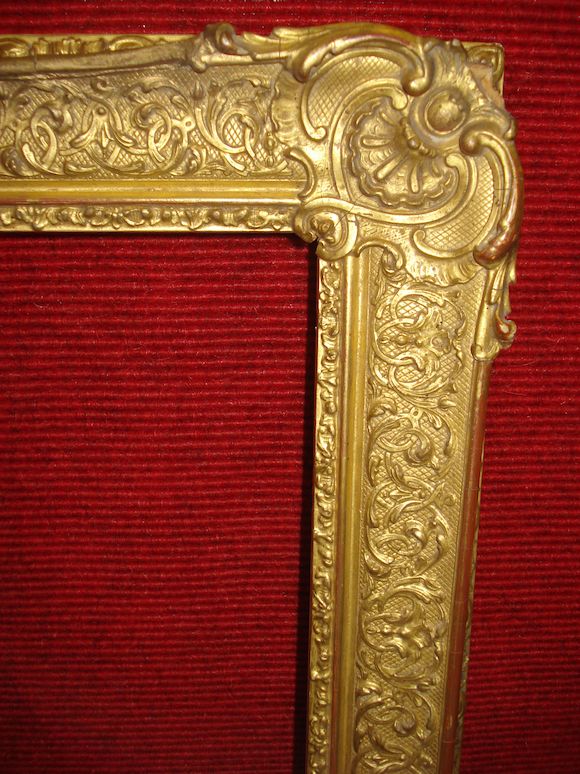 Bonhams : An English 19th Century swept and gilded composition drawing ...