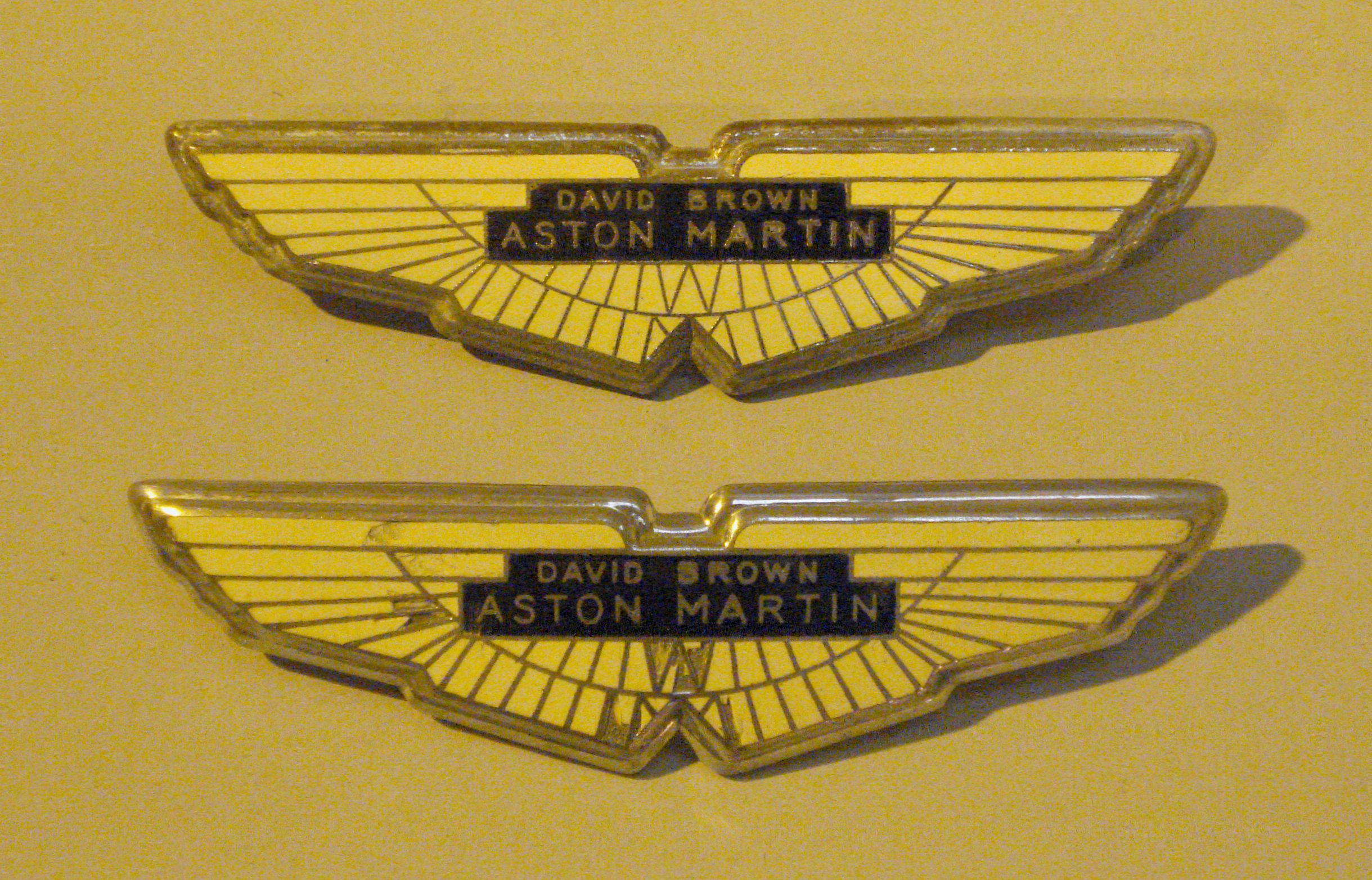 Bonhams Cars : A David Brown 'winged' Bonnet Badge for an Aston Martin ...