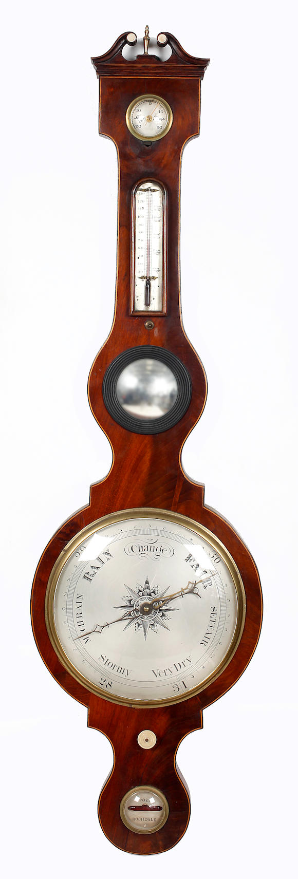 Bonhams : J Pozzi, Rochdael: An early 19th Century mahogany and boxwood ...