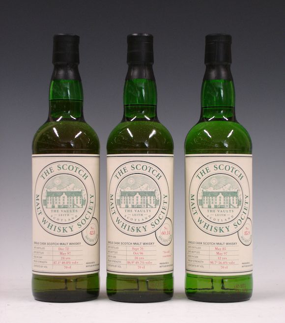 Bonhams : SMWS 42.8 SMWS 60.14 SMWS 85.9