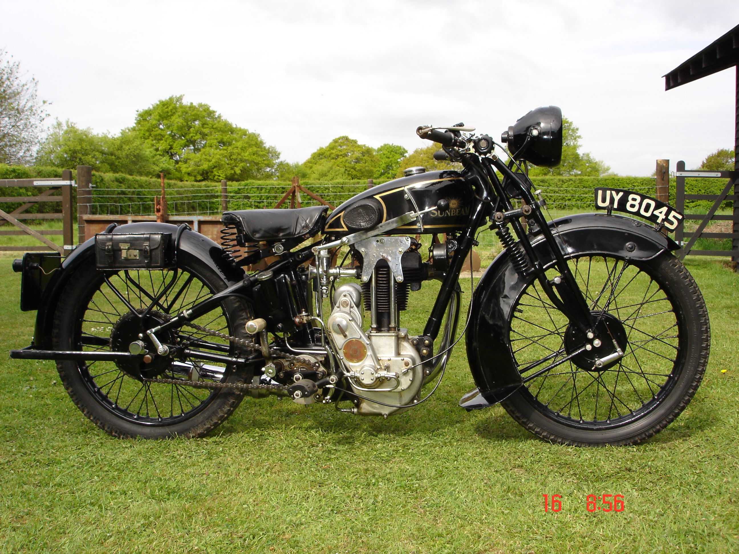 1930 Sunbeam 348cc Model 8 Registration no. UY 8045 Frame no. C7280 ...