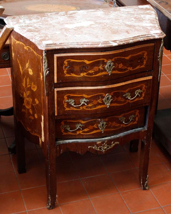 Bonhams : A small commode,