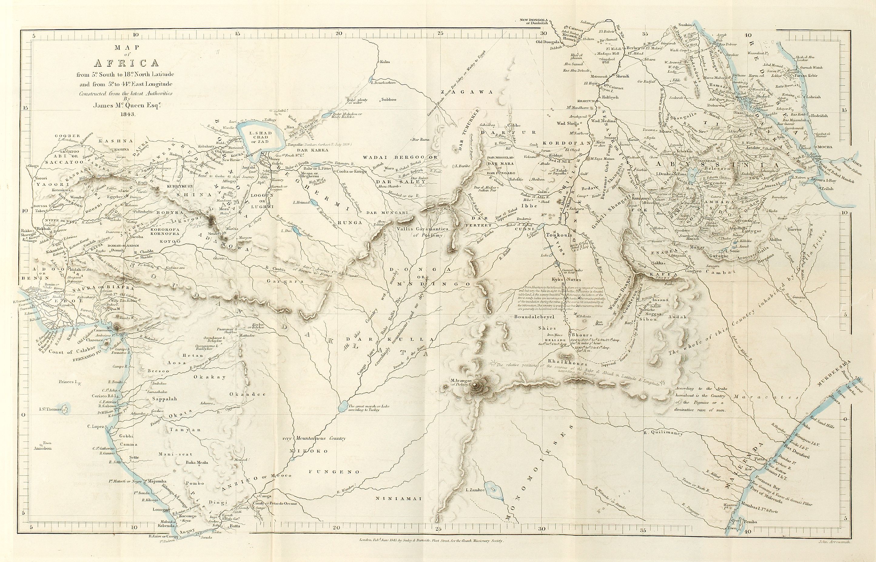 Bonhams : ETHIOPIA ISENBERG (KARL WILHELM) and JOHANN LUDWIG KRAPF ...