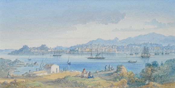 Bonhams : Anton Schranz (German, 1769-1839) Corfu