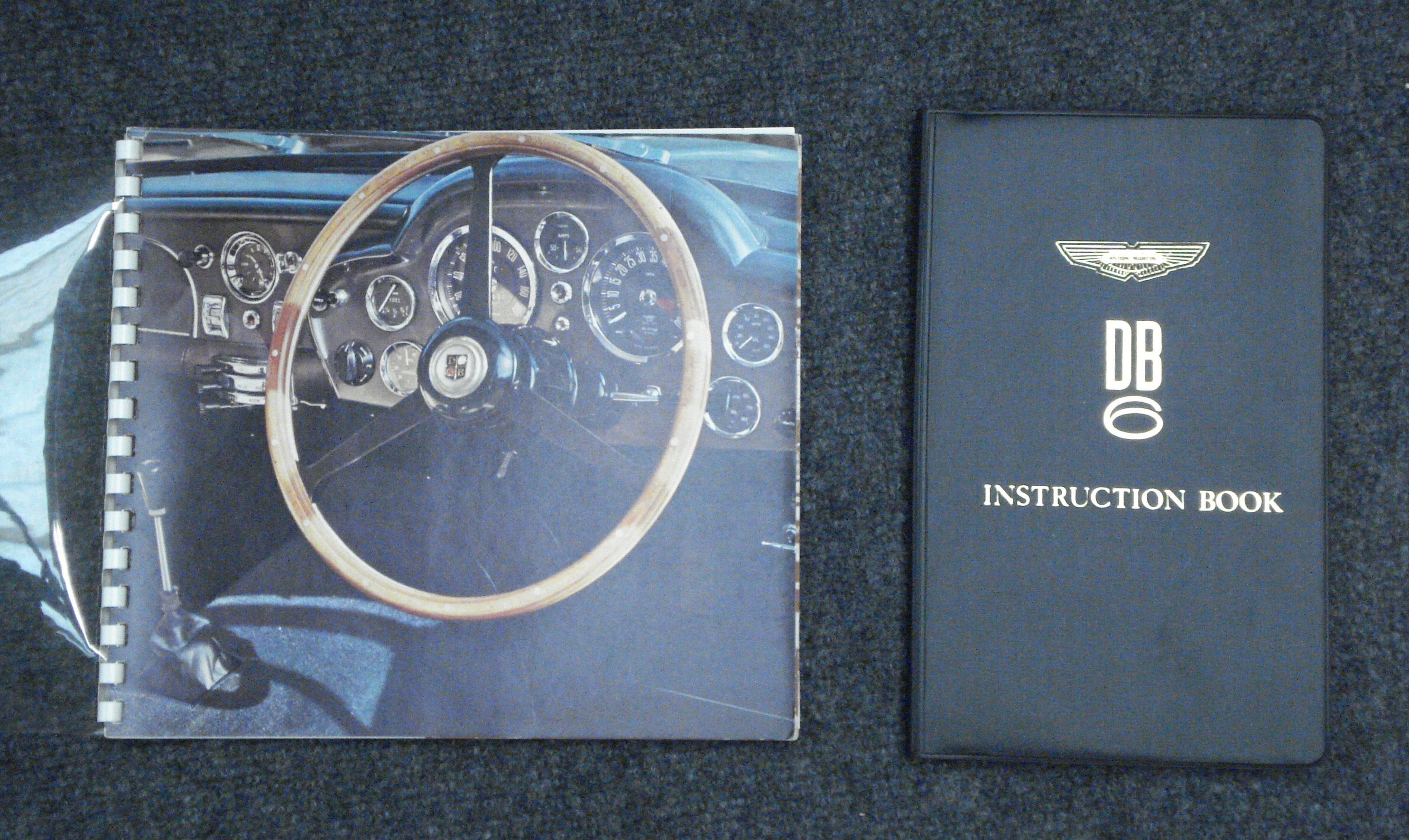 Bonhams Cars : An Aston Martin DB6 Instruction book,