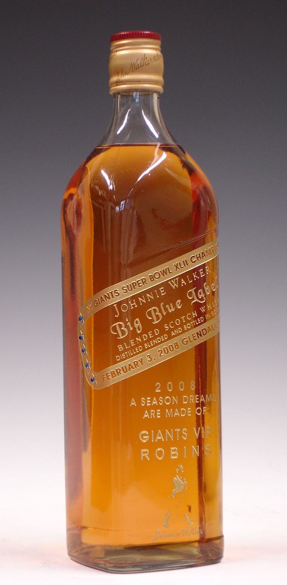 Bonhams : Johnnie Walker Big Blue Label