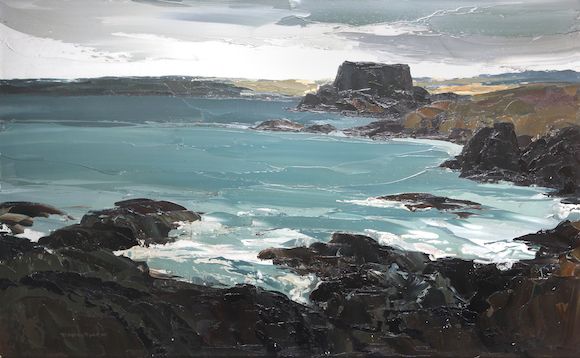 Bonhams : Donald McIntyre (British, 1923-2009) 'From Angle Bay West',