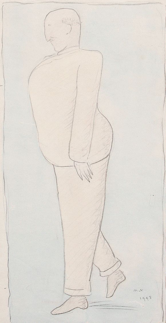 Bonhams : Max Beerbohm (British, 1872-1956) Portrait of Sir Edward ...